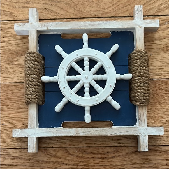 Wall Decor | Nautical Wall Decor With Ship Wheel | Poshmark